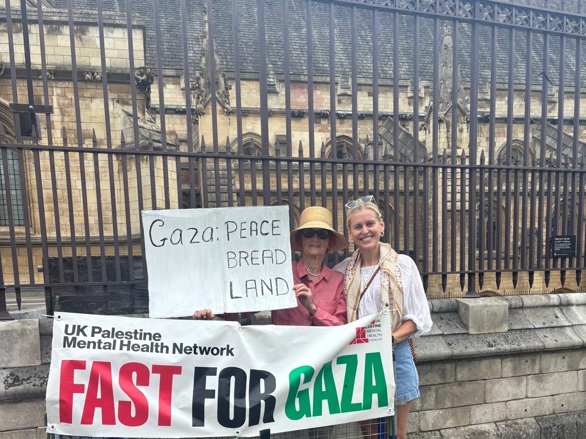 Fast for Gaza | الشبكة البريطانية الفلسطينية للصحة النفسية
