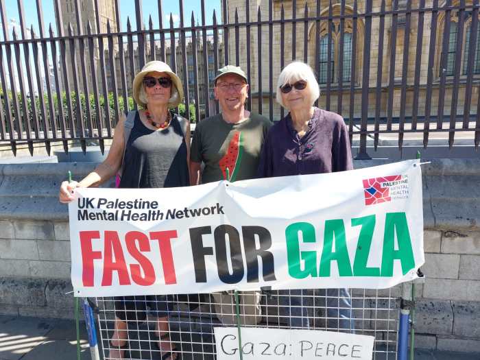 Fast for Gaza | الشبكة البريطانية الفلسطينية للصحة النفسية